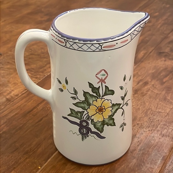 Tiffany & Co. | Accents | Vintage Faience Pitcher Tiffany Co 32 Oz ...